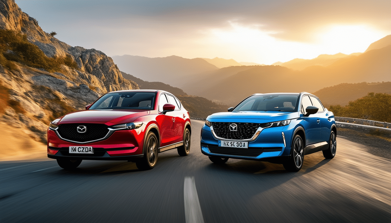 Mazda CX-5 vs Peugeot 3008: ¿El SUV ideal con motor de 4 o 3 cilindros?